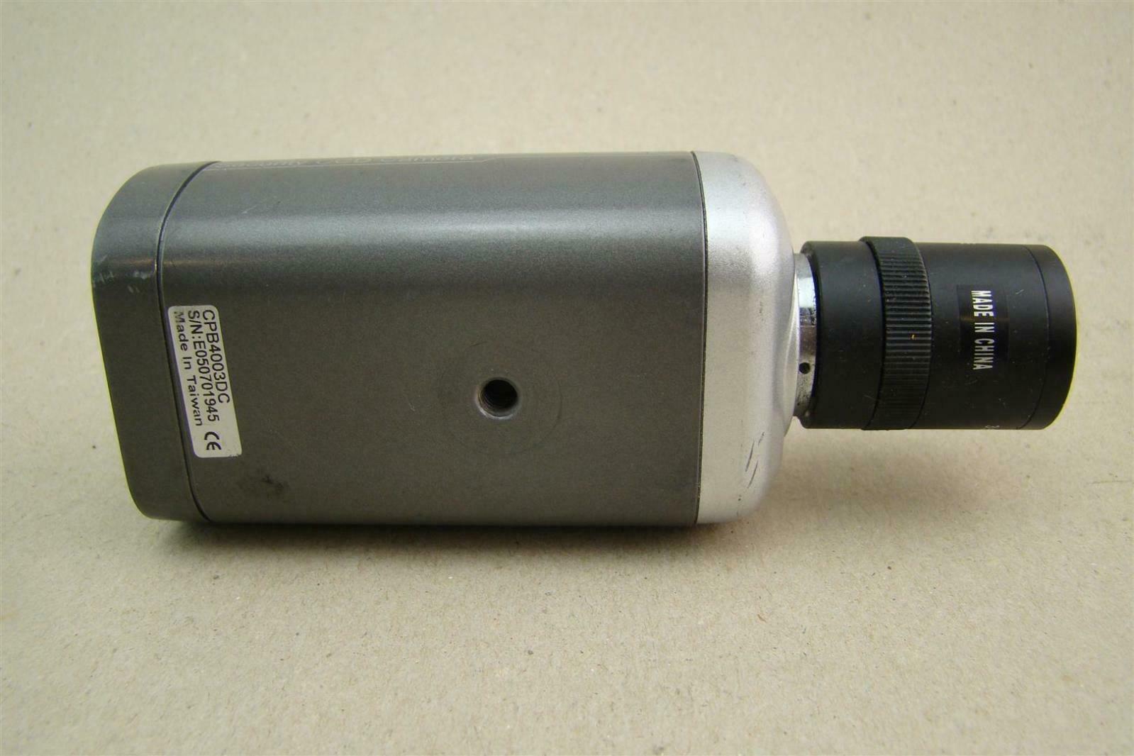 Security CCD Camera 3.5-8mm 1/3", 1:1.4 CPB4003DC | Joseph Fazzio ...