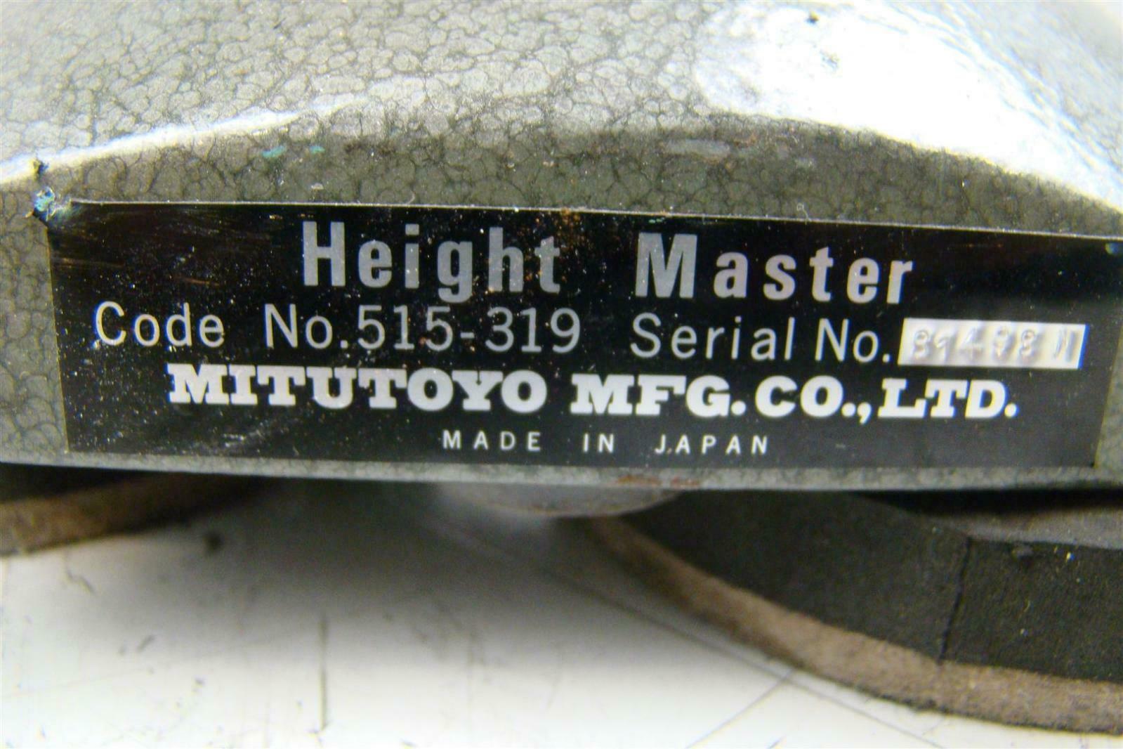 Mitutoyo Height Master Gauge , 515-319 | eBay Mitutoyo Height Master Gauge , 515-319 | eBay