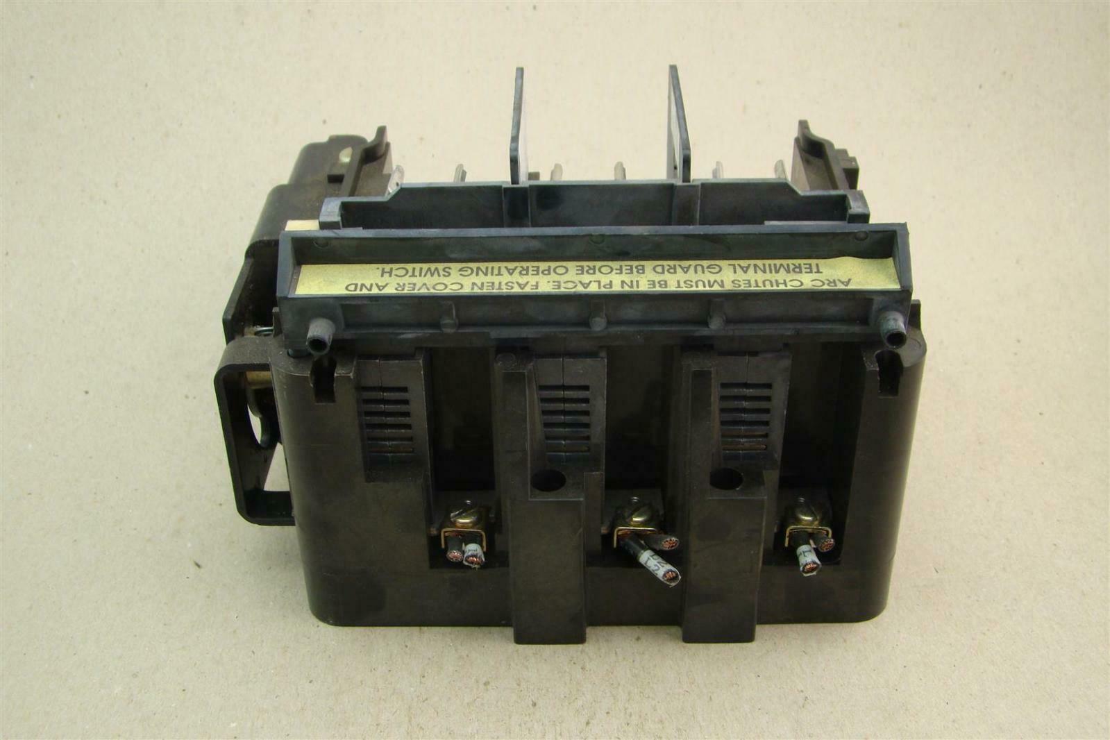 Allen Bradley Disconnect Switch Upper Portion Series A, 1494V-DS30 ...