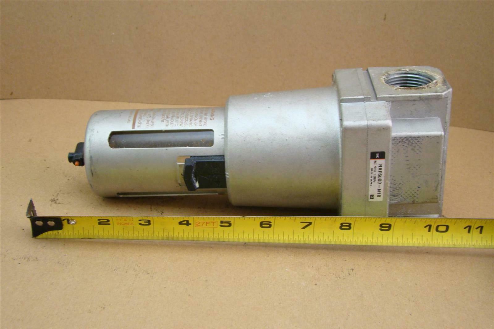 SMC Filter Assembly Max Press: 1.0MPa, NAF6000-N10 | Joseph Fazzio ...