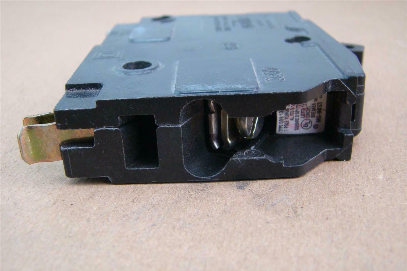 Square D 30A Single Pole Circuit Breaker 120/240vAC, 10,000 AIC, 226 ...