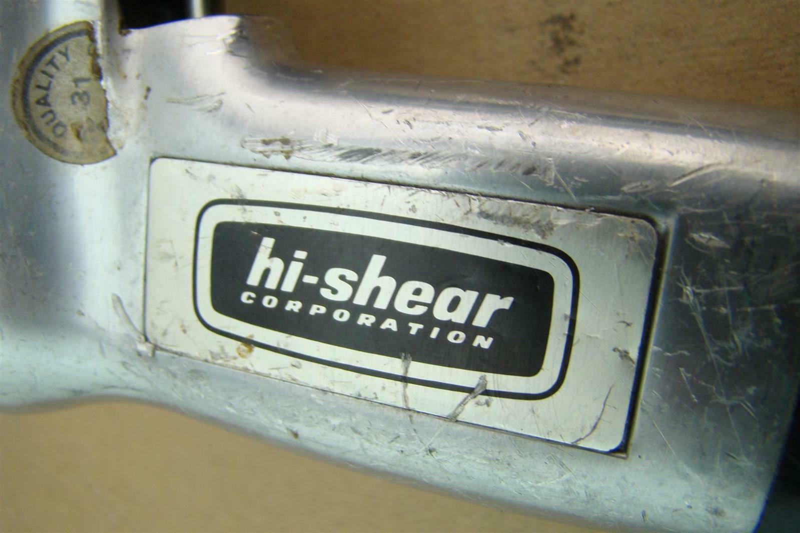 Ingersold Rand Pneumatic Pistol Grip Drill w/ Hi-Shear Hi-Lock Ratchet ...