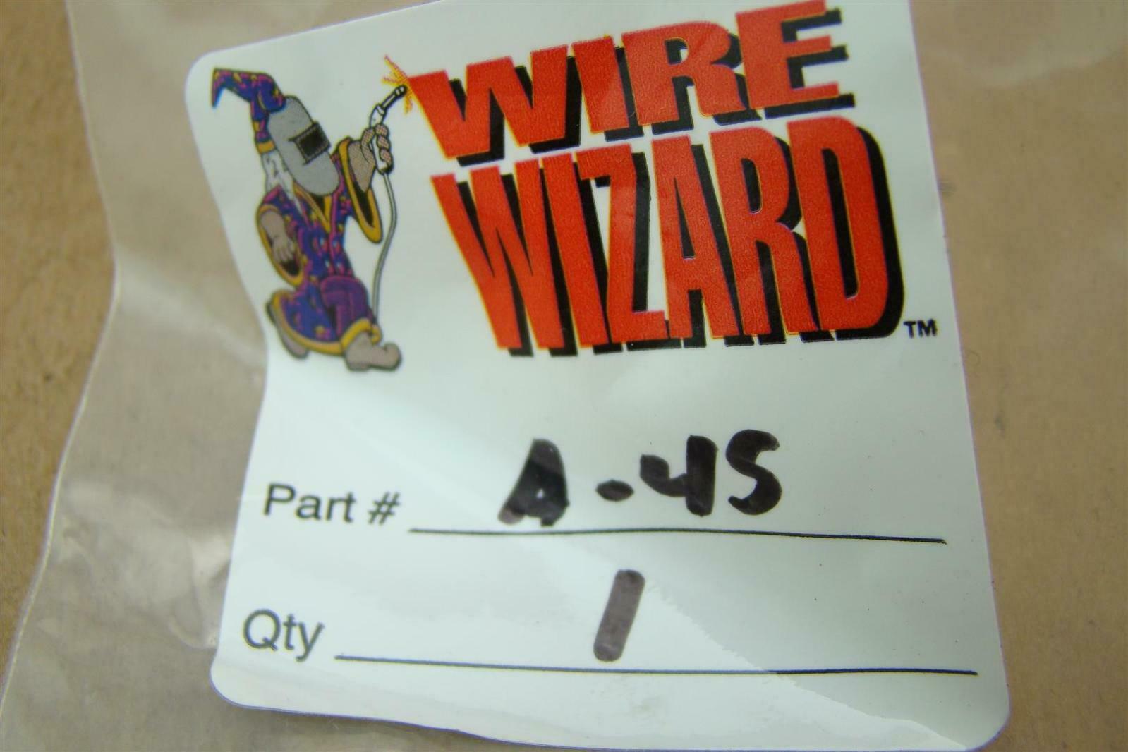 Wire Wizard Welding Wire Inlet , A-45 | Joseph Fazzio, Incorporated
