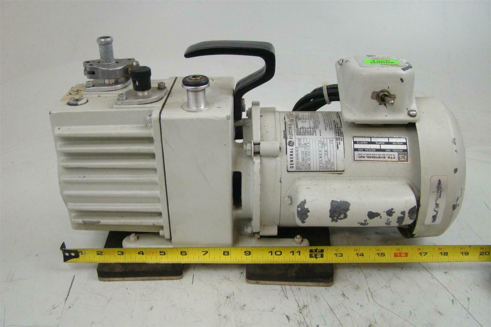Leybold Heraeus 1/3 HP Trivac Vacuum Pump, 115/200-230v, 1PH 303083 ...