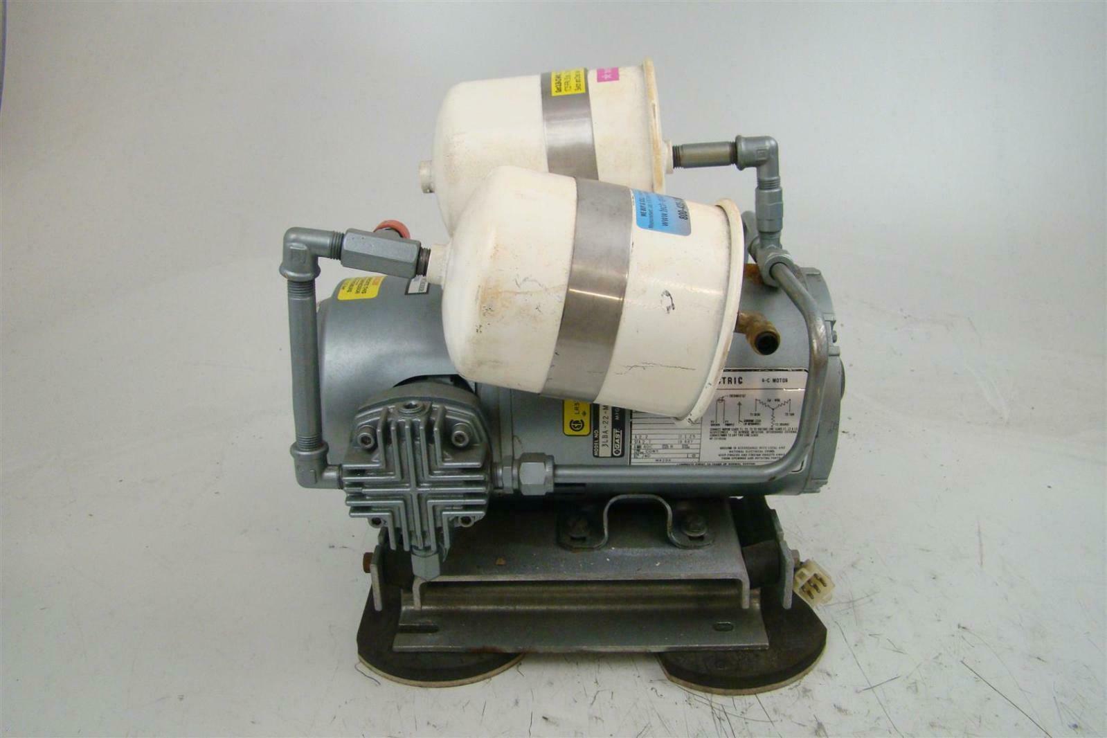 Gast 1/2 HP Air Compressor 1725 RPM, 200v, 3PH, 3LBA-22-M410X | Joseph ...