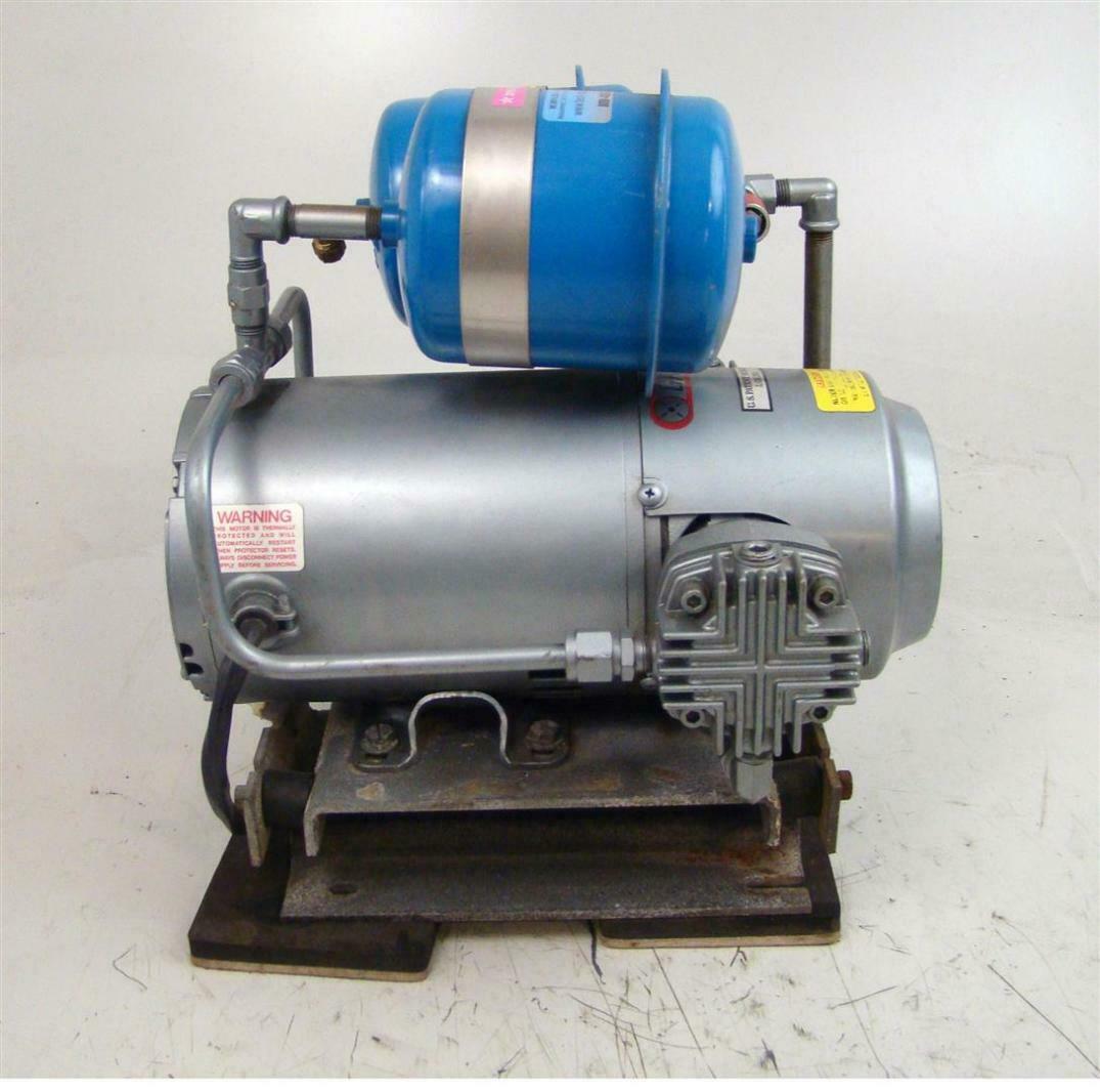 Gast 1/2HP Air Compressor 200vAC, 3PH, 1725 RPM, 50 PSI, 3.1cfm, 3LBA ...