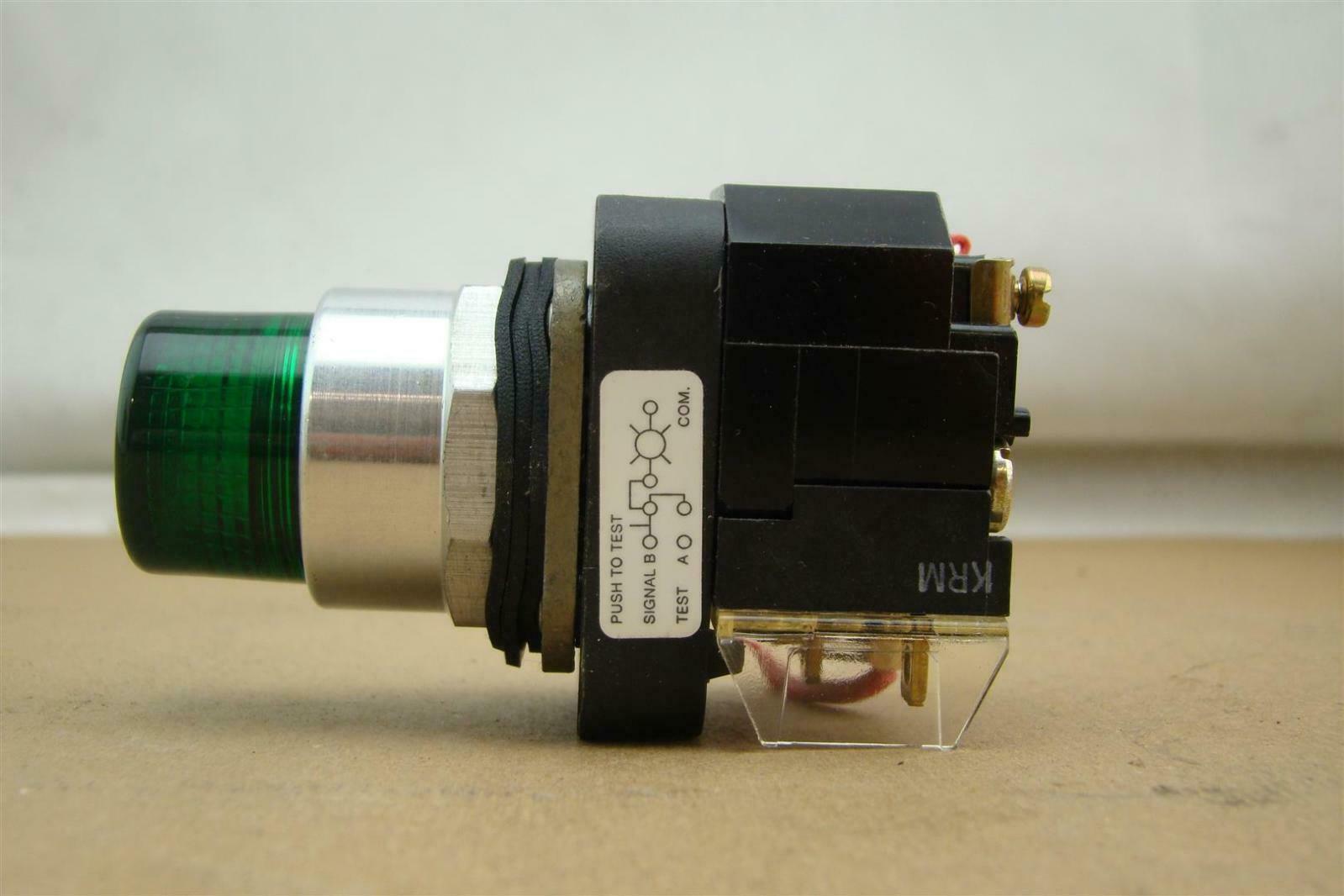 Allen-Bradley Illuminated Green Push Button 120v 50/60Hz, 755/1866, 800T-PT16 | Joseph Fazzio ...