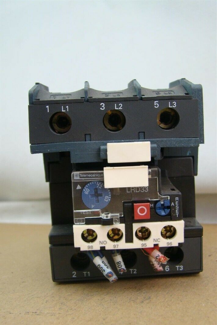 Schneider Electric Telemecanique Contactor, 600V 3PH , LA7-D3064 ...