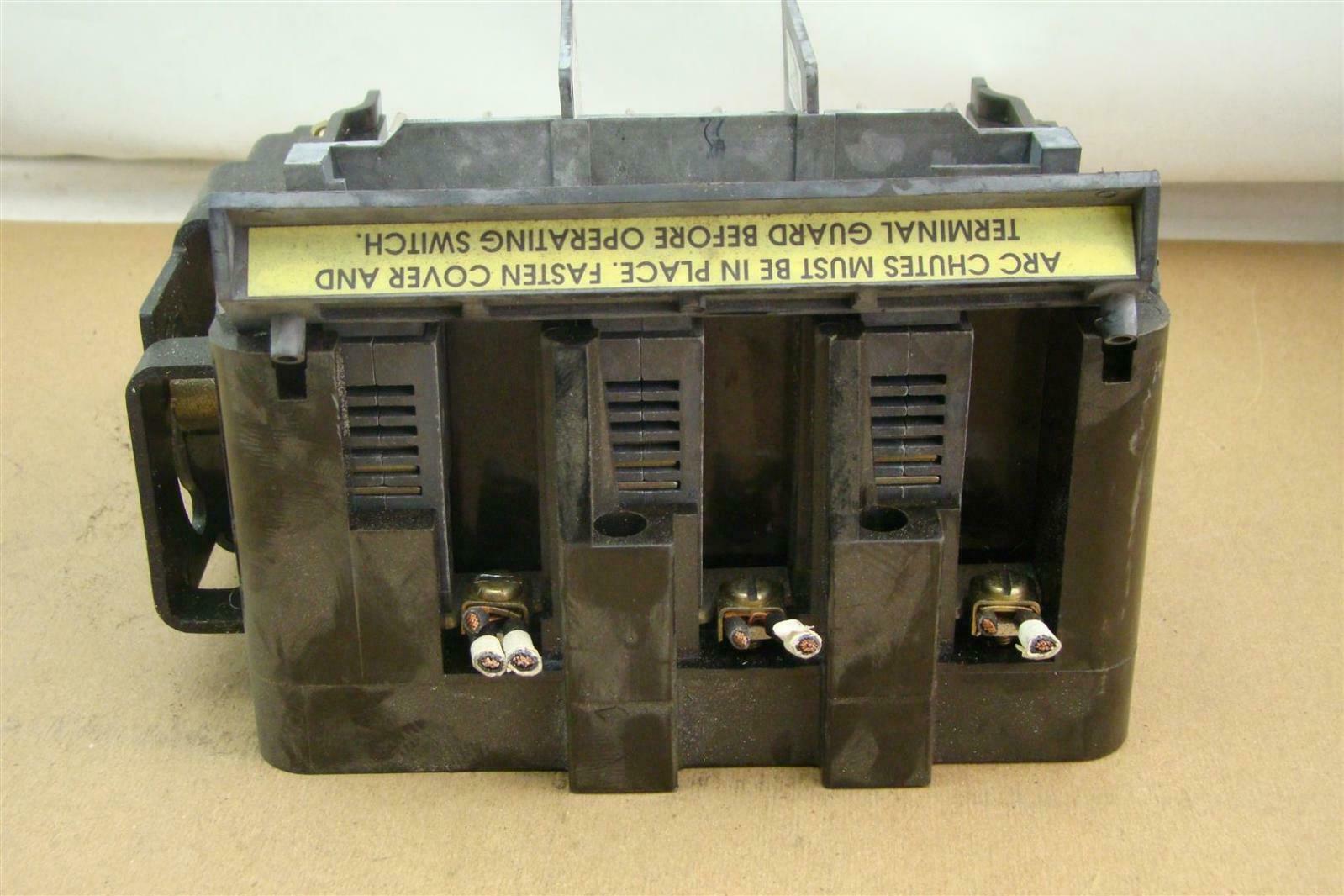 Allen-Bradley 30A, 600vAC Line Terminal Guard Disconnect Switch , 1494V ...