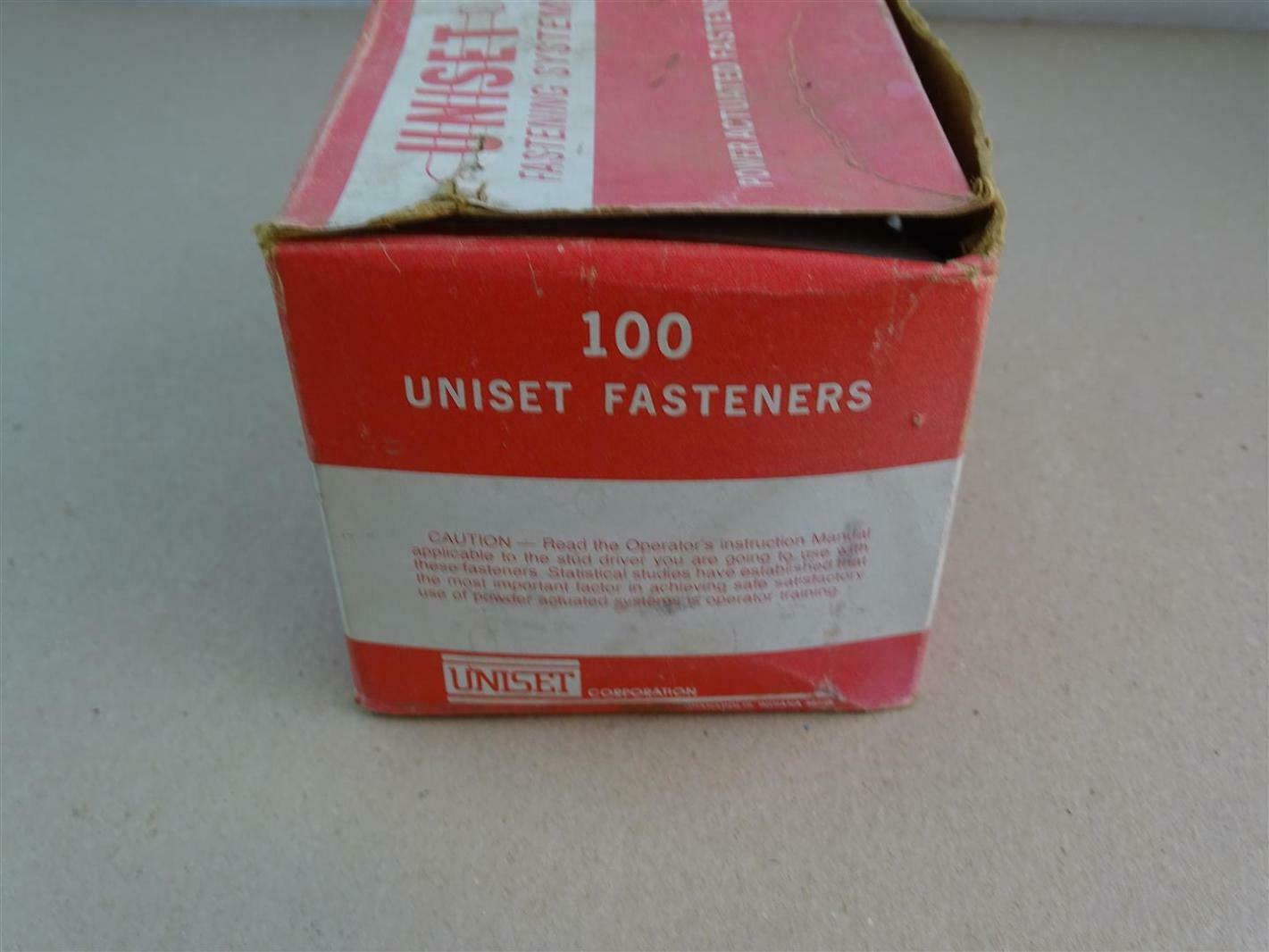 Uniset Fastening Systems Fasteners 1/2" clip, 1 1/4 pin , DCC-50125 ...