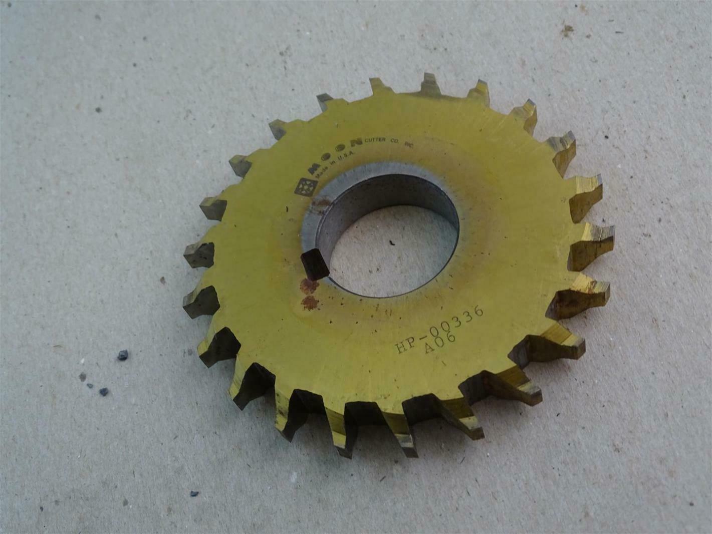 Moon Cutter Company Milling Form Cutter , HP-00336A06 | Joseph Fazzio ...