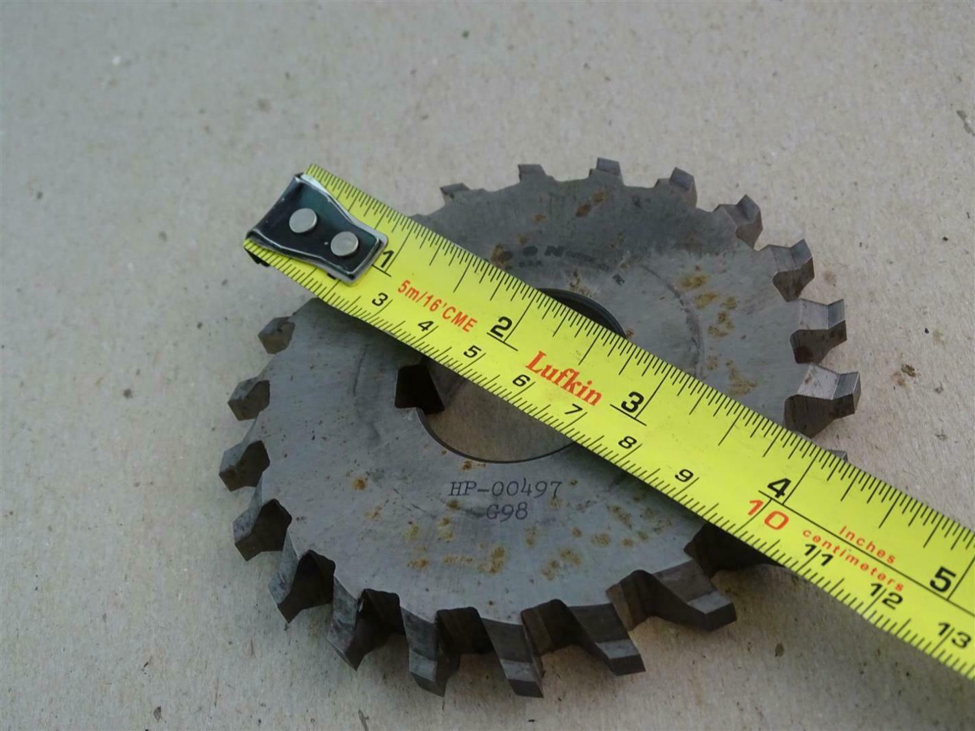 Moon Cutter Company Milling Form Cutter , HP-00497 G98 | Joseph Fazzio ...