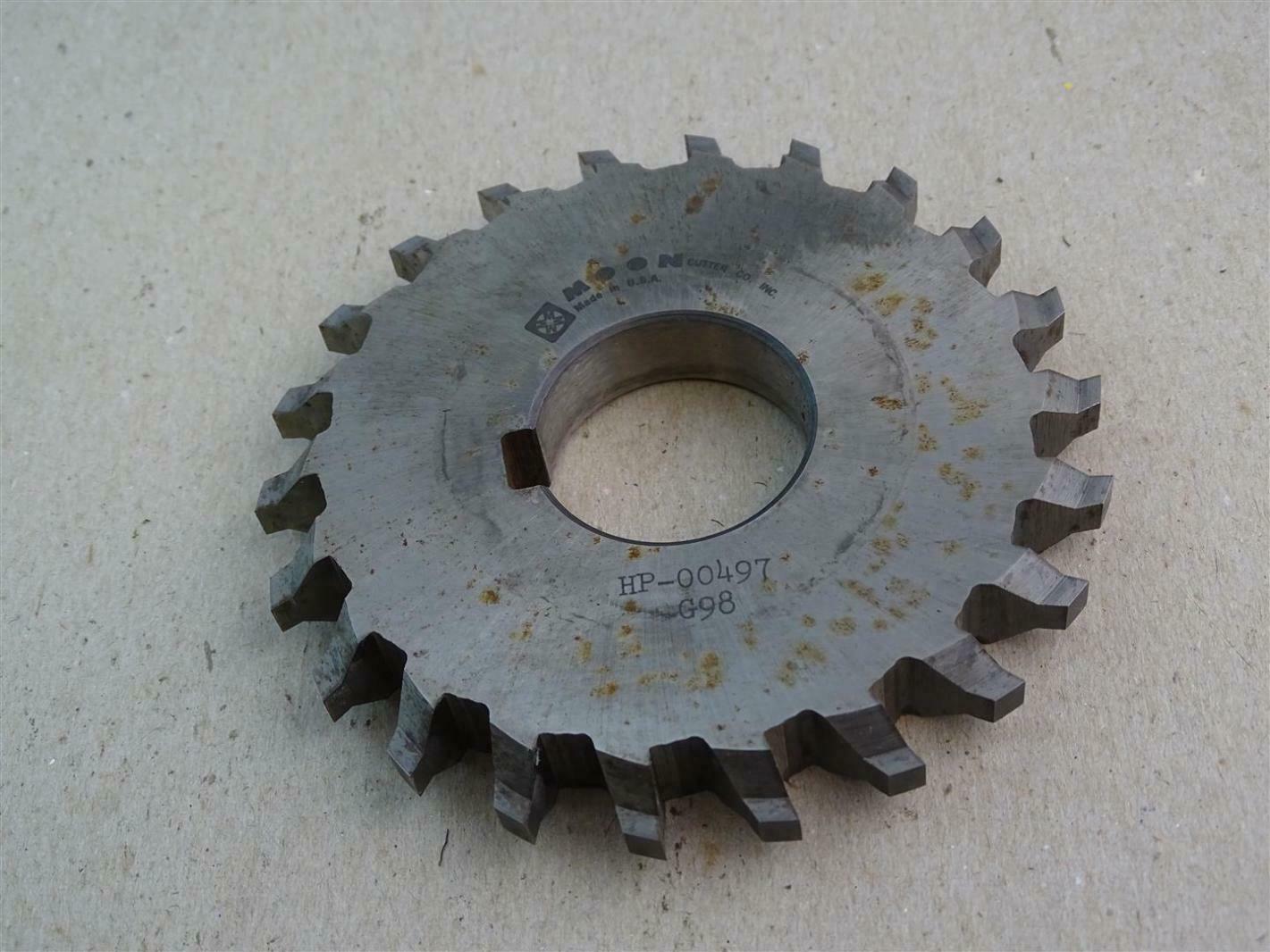 Moon Cutter Company Milling Form Cutter , HP-00497 G98 | Joseph Fazzio ...