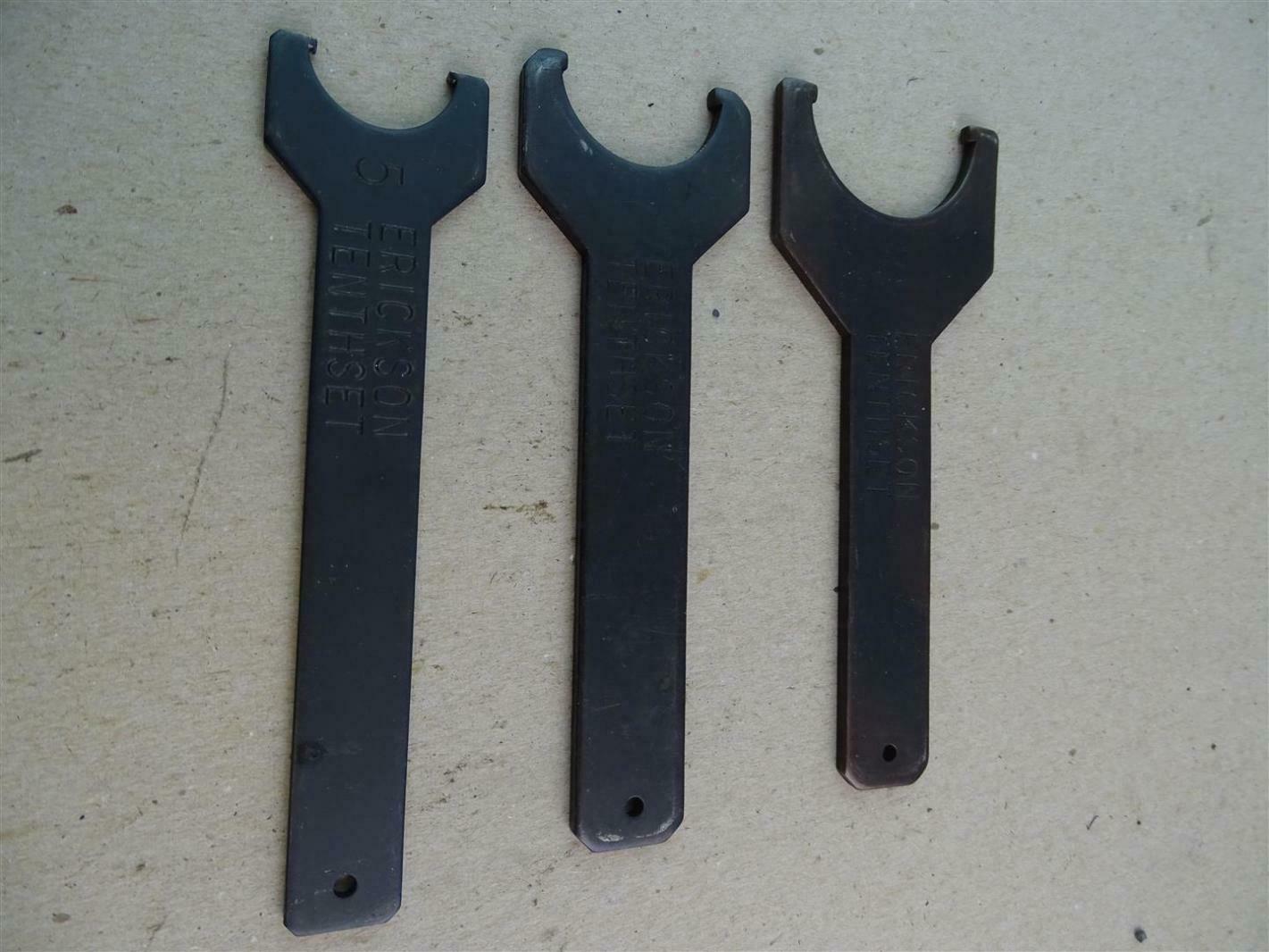 (3) Erickson Tenthset Double Hook Spanner Boring Bar 3Pack , Wrench ...