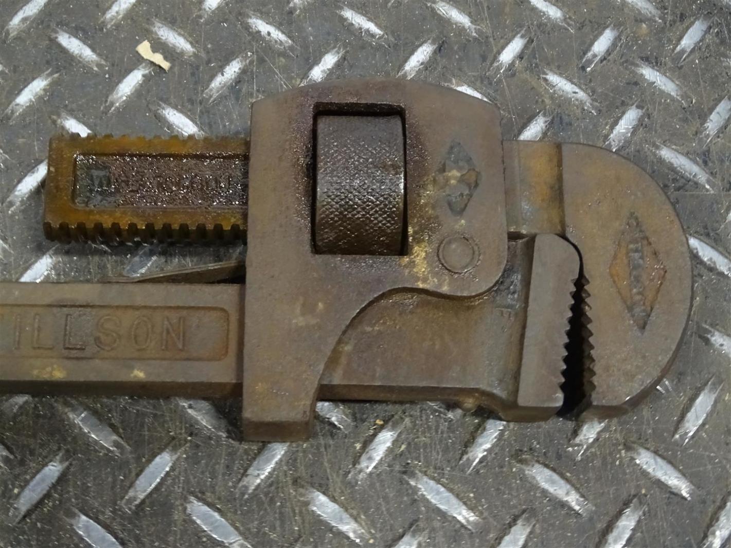 Stillson Vintage Pipe , Wrench | Joseph Fazzio, Incorporated