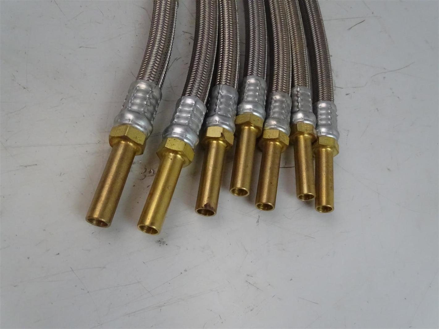 (7) Eaton Stainless Flexible Hose with brass Ends , F-58 | Joseph ...