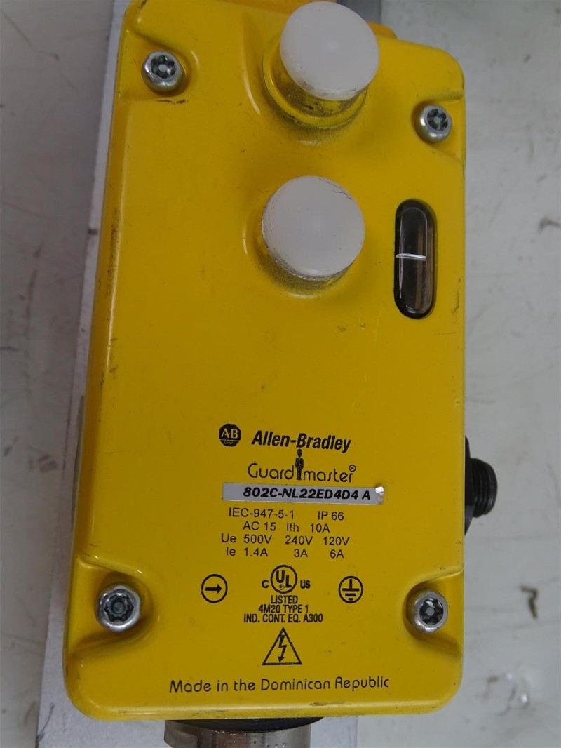 Allen Bradley Guard Master , 802C-NL22ED4D4 A | Joseph Fazzio, Incorporated