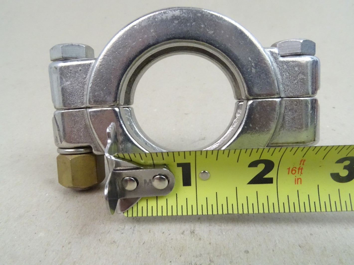 High Pressure SS Tri Clamp , 3H100YOSS | Joseph Fazzio, Incorporated