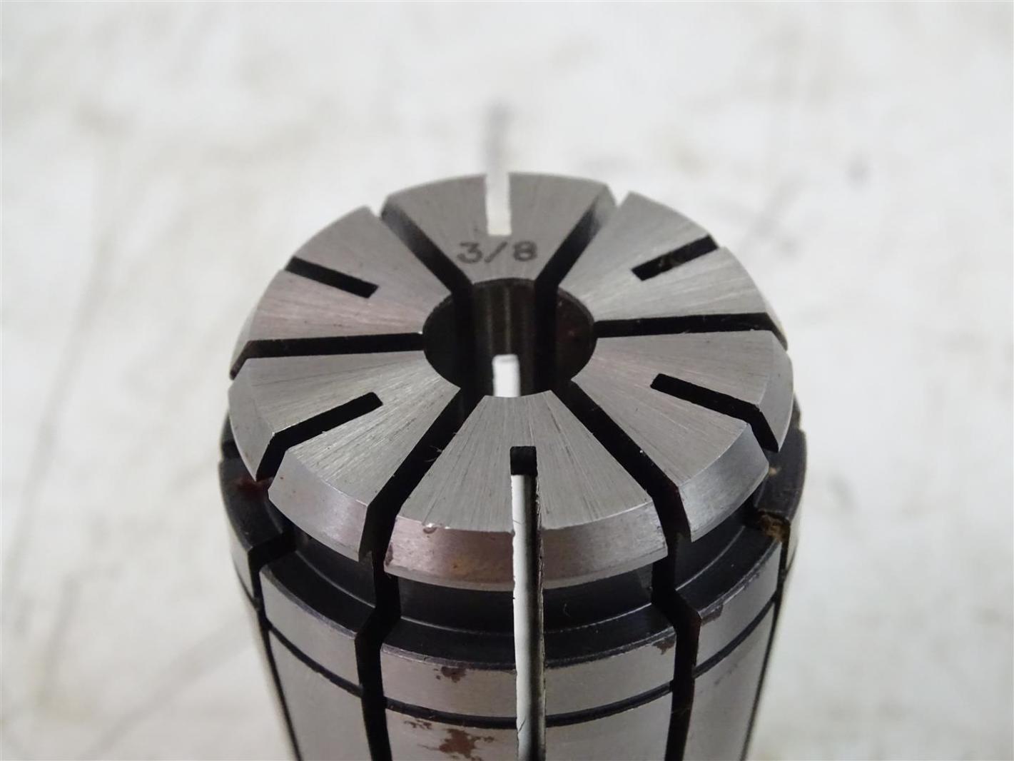 (5) Assortment Machinist Milling Collet , 11/32, 3/8, 25/64, 7/16 ...