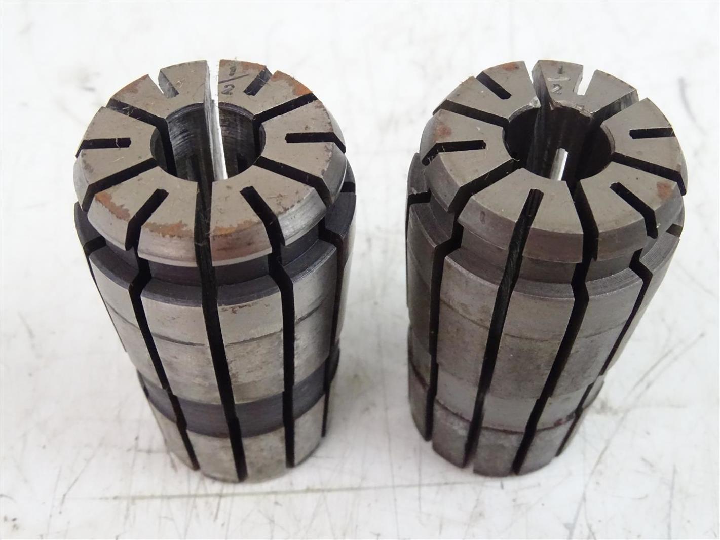 (2) Misc Machinist Milling Collet 1/2 , VDF10 | Joseph Fazzio, Incorporated
