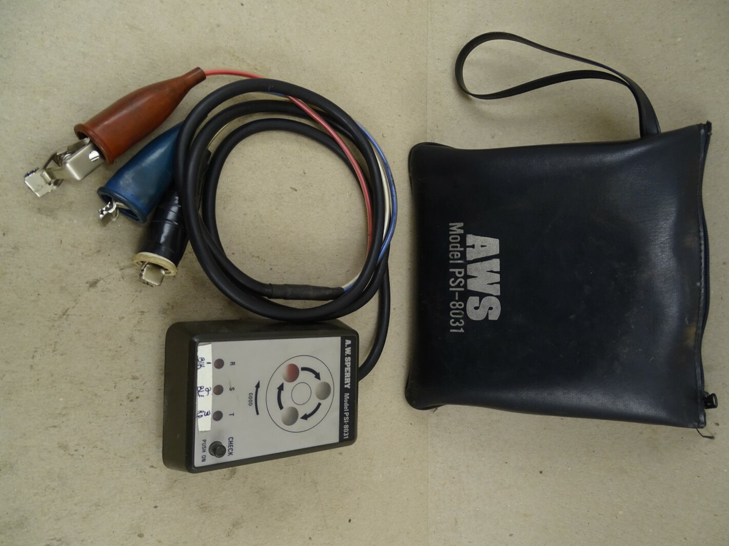 A.W. Sperry Phase Sequence and Open Phase Indicator , PSI-8031 | Joseph ...