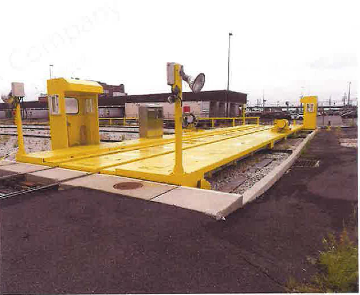 70 TON Rail Car Transverser, Transverse Table | Joseph Fazzio, Incorporated