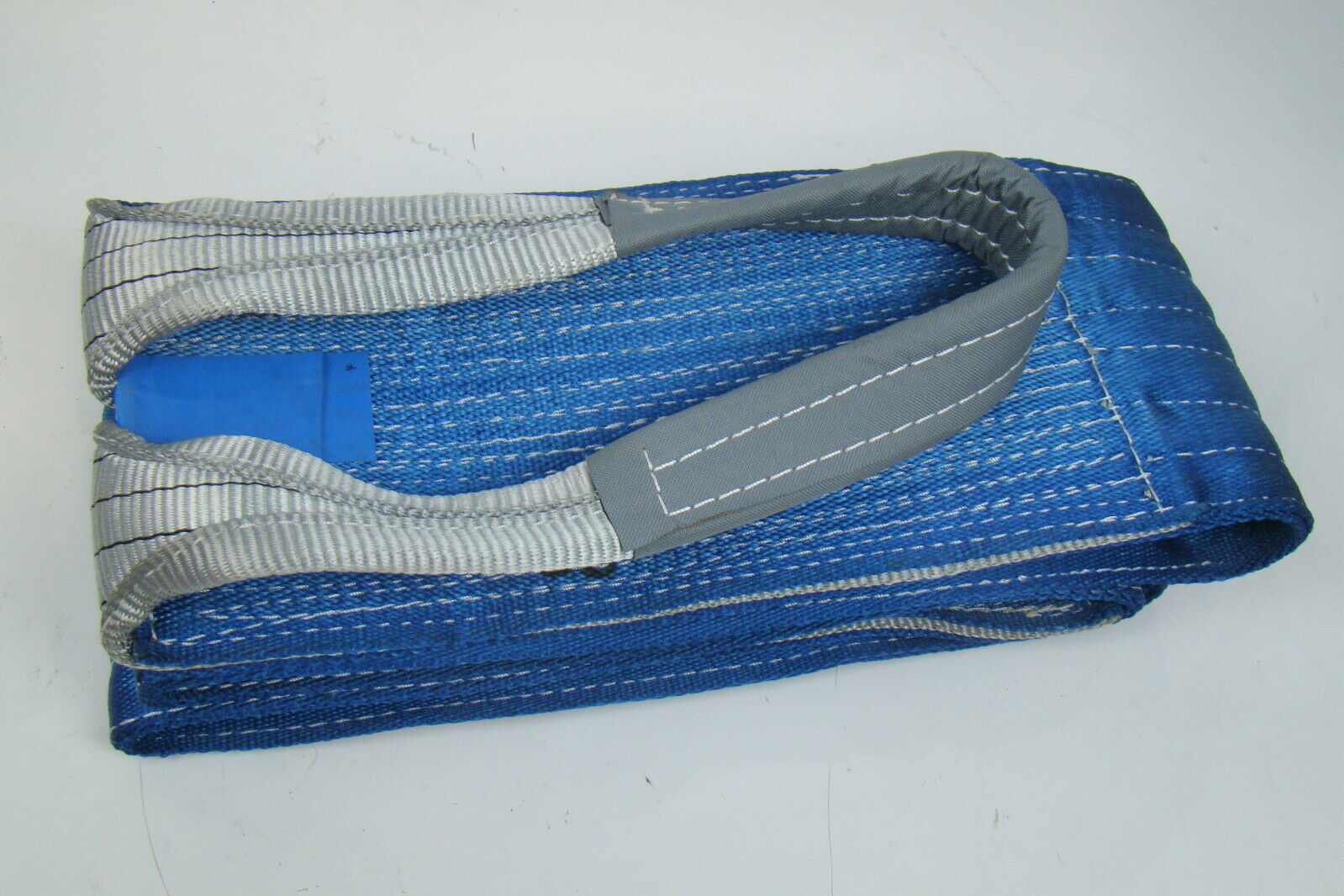 8" x 12' Blue Heavy Duty Nylon Sling Tow Recovery Strap 16,000 lbs ...