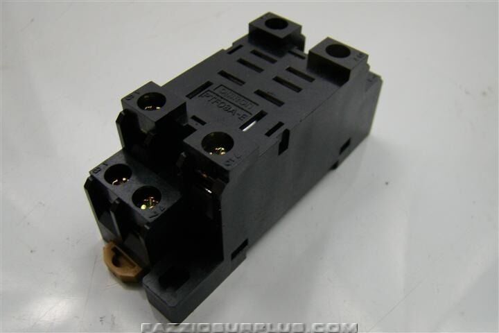Omron 240V Unit Relay Socket PTF08A-E | Joseph Fazzio, Incorporated