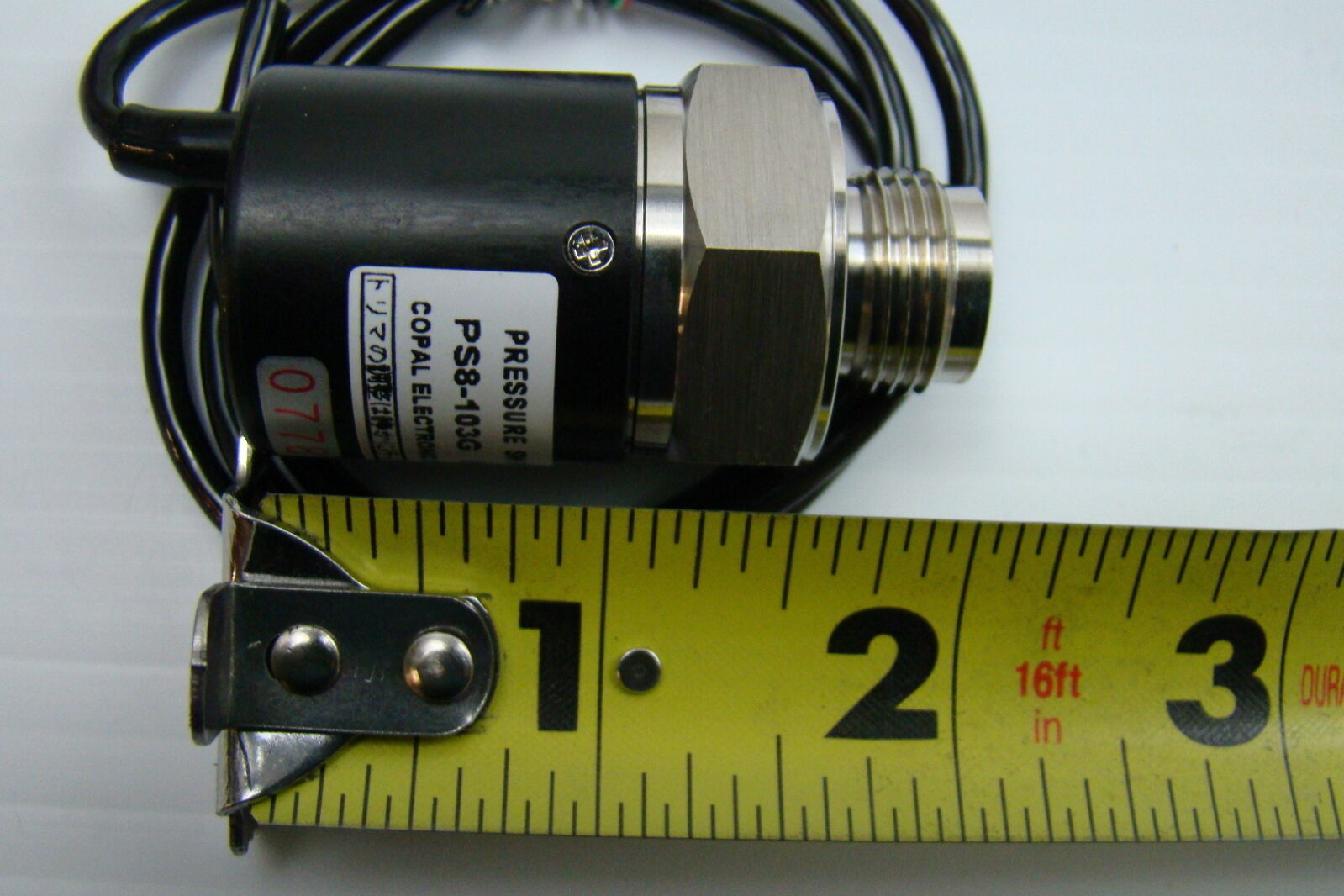 Copal Electronics Pressure Switch PS8-103G 9M2 | Joseph Fazzio ...