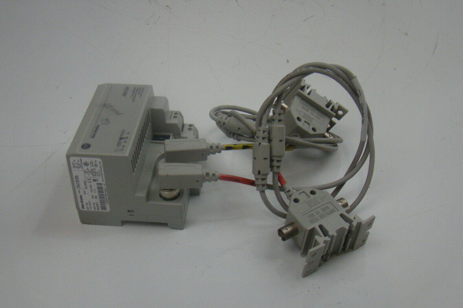 Allen Bradley 24V Media Adapter 1794-ACNR15 w/ Controlnet Connector ...