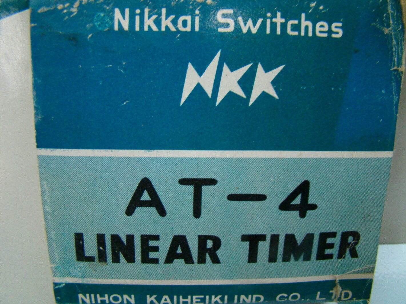 Nikkai Switches 100v Type AT-4 Timer No. 0527 | Joseph Fazzio, Incorporated