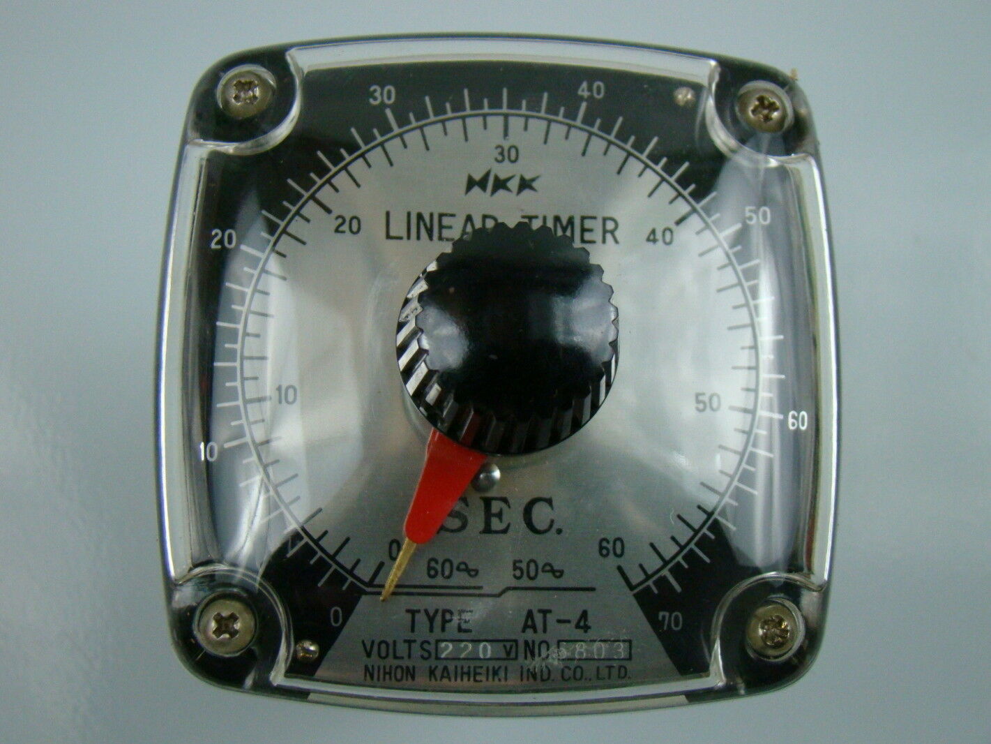 Nikkai Switches 220v Type AT-4 60 Second Timer No. 6803 | Joseph Fazzio ...