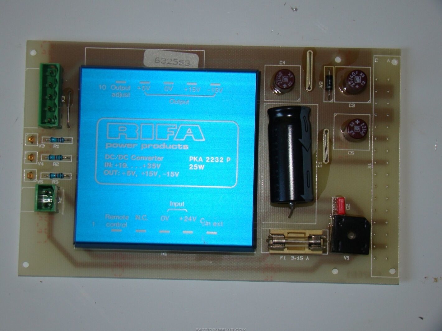Rifa, Power Products, DC/DC Converter 632553 | Joseph Fazzio, Incorporated