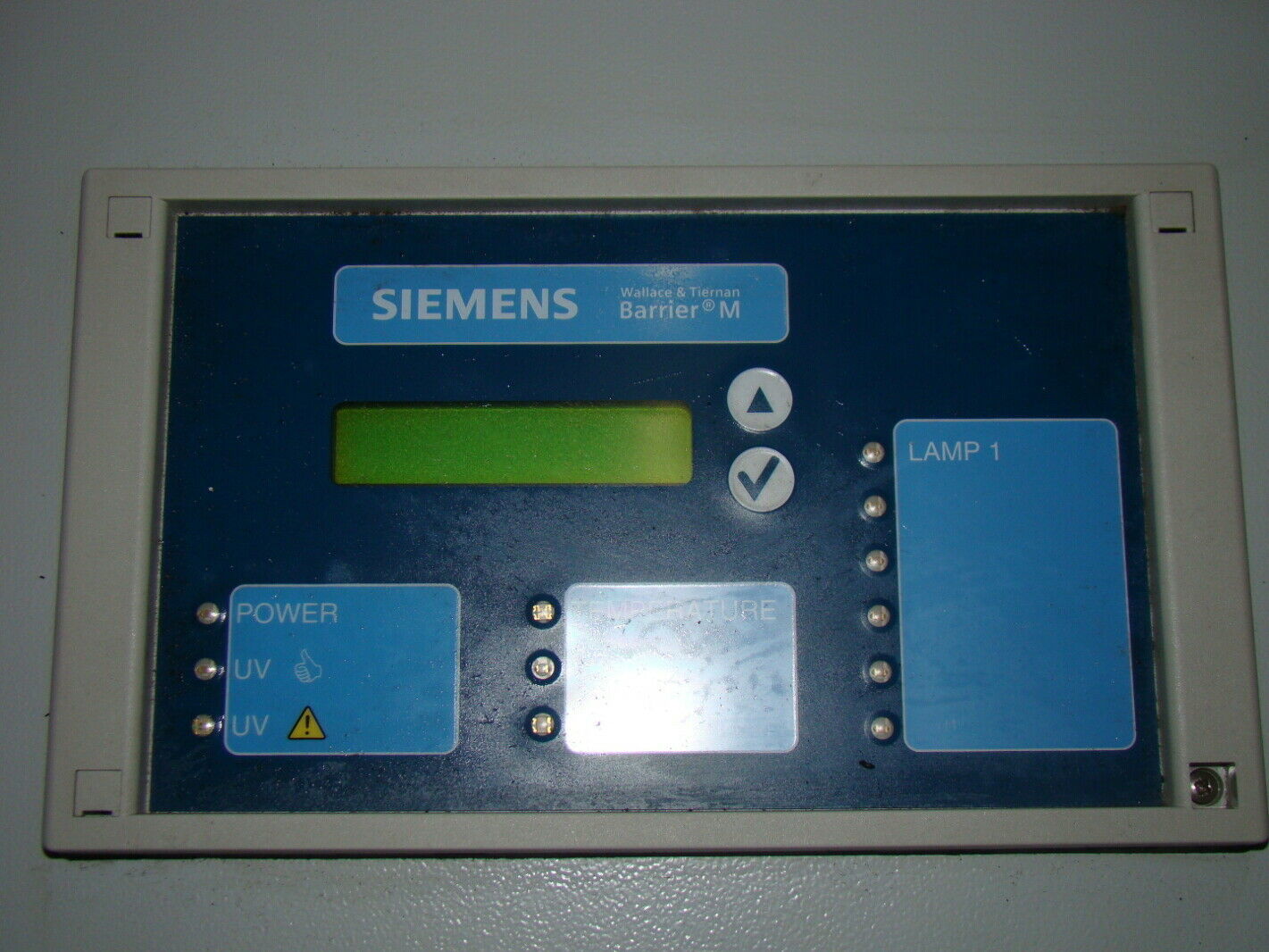 Siemens Barrier M 35 UV Disinfection System Control Panel 230V ...