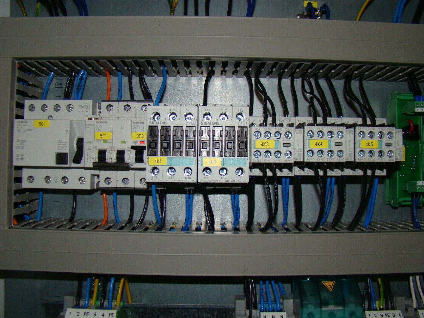 Siemens Barrier M 35 UV Disinfection System Control Panel 230V ...