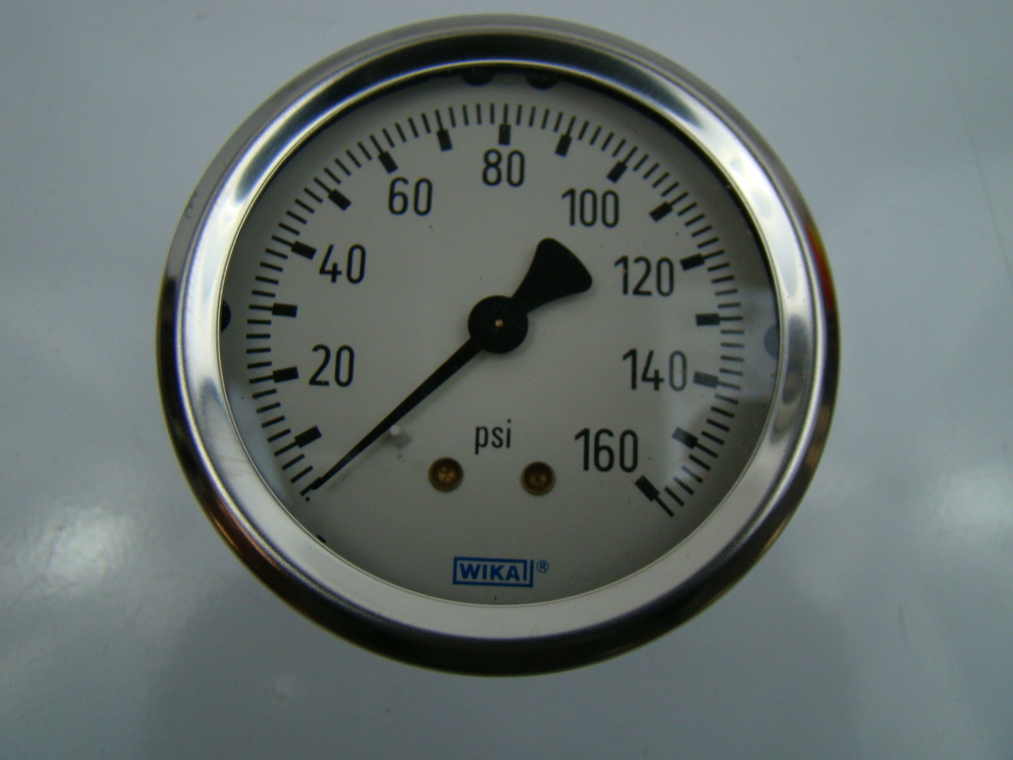 Wika 160 PSI Pressure Gauge 1/4"NPT 10058306 | eBay