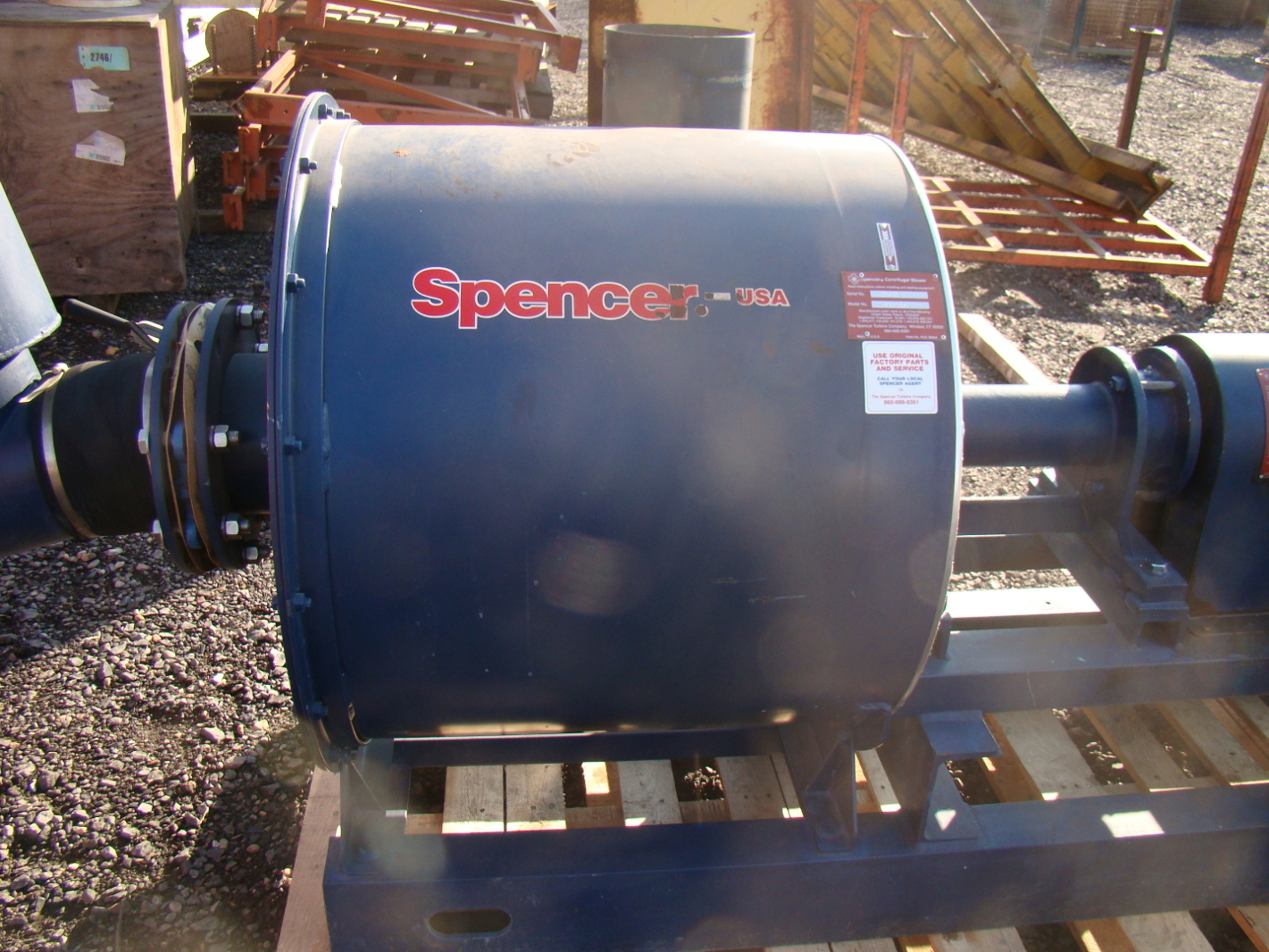 Spencer Turbine 60HP Centrifugal Blower 230/460V S302050C | eBay