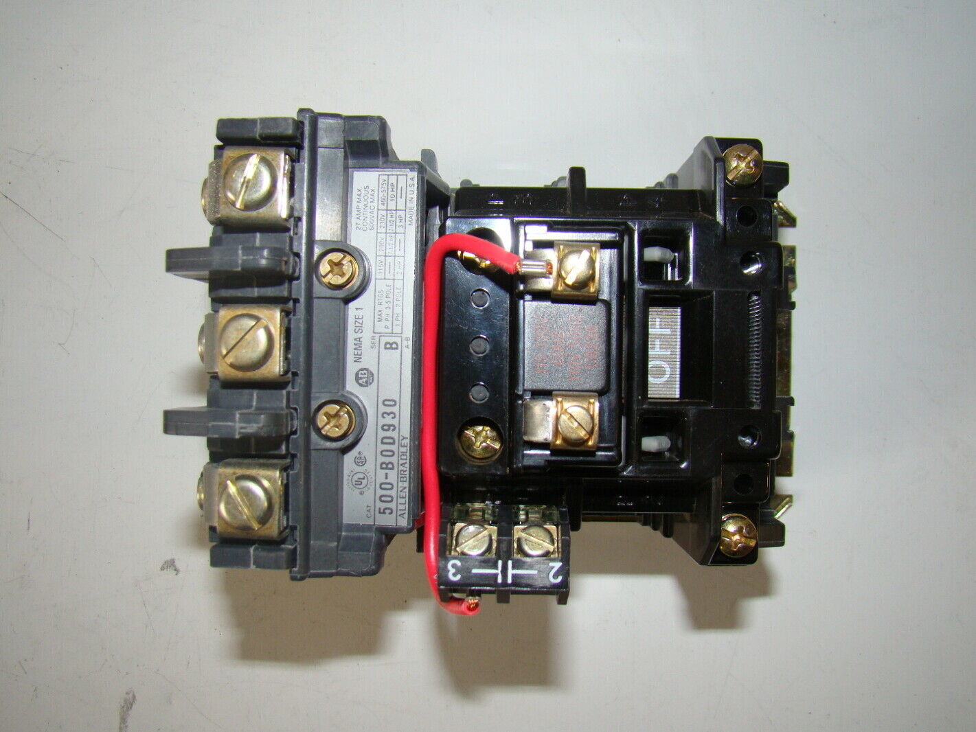 Allen-Bradley, Motor Contactor 120V 595-A | eBay