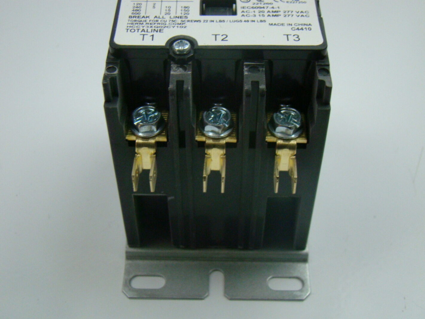 Totaline 3 Pole 40 Amp Contactor P282-0331A | Joseph Fazzio, Incorporated