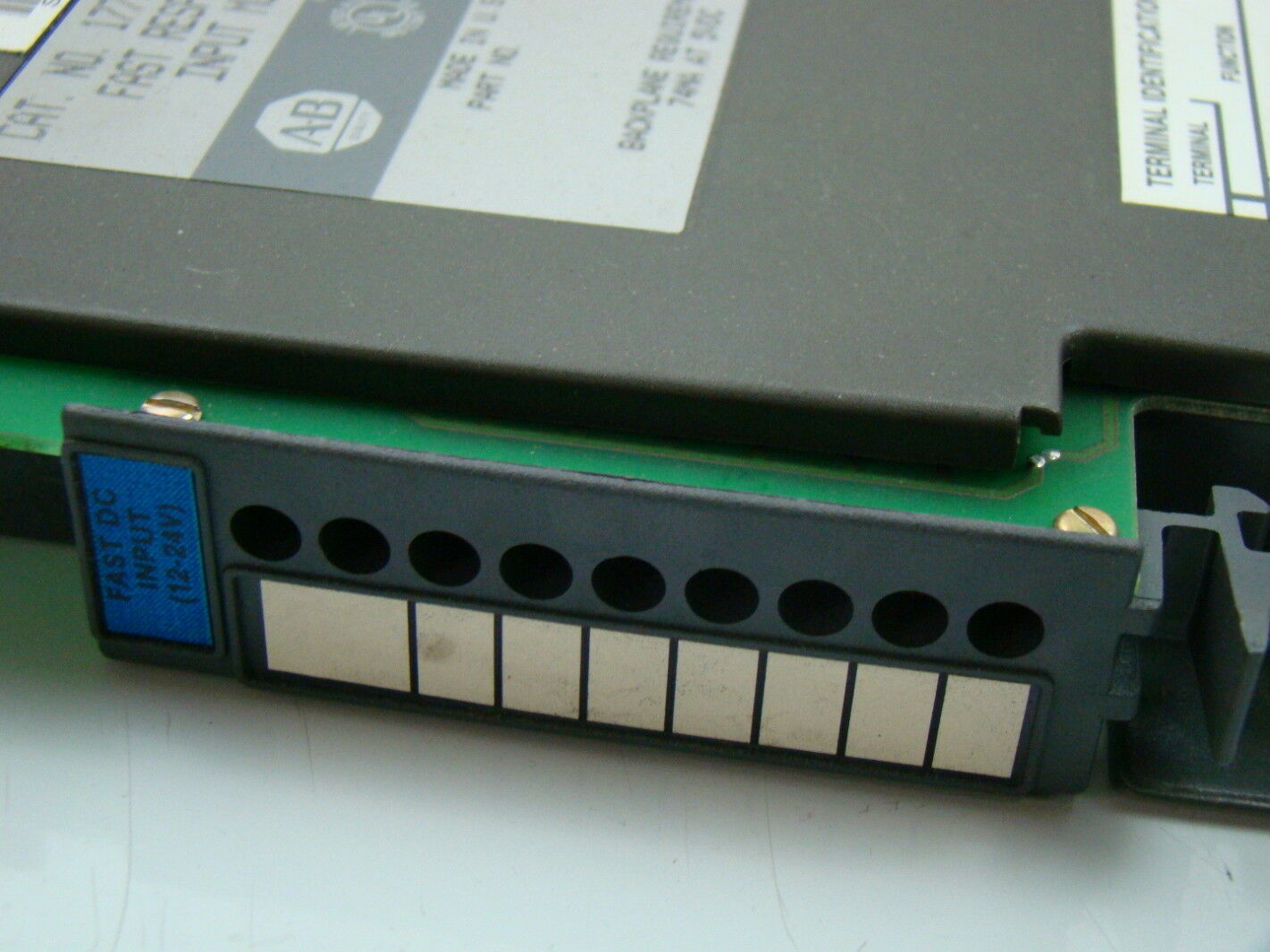 Allen Bradley 12-24V DC Input Module 1771-IT | Joseph Fazzio, Incorporated