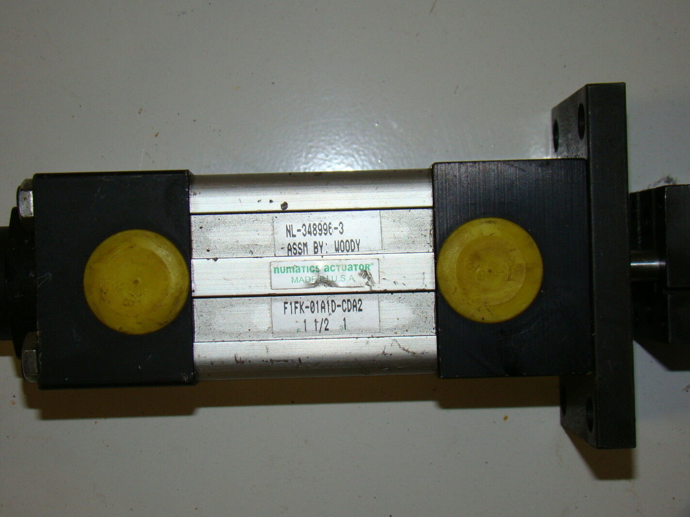 Numatics Actuator Air Piston NL-348996-3 | Joseph Fazzio, Incorporated