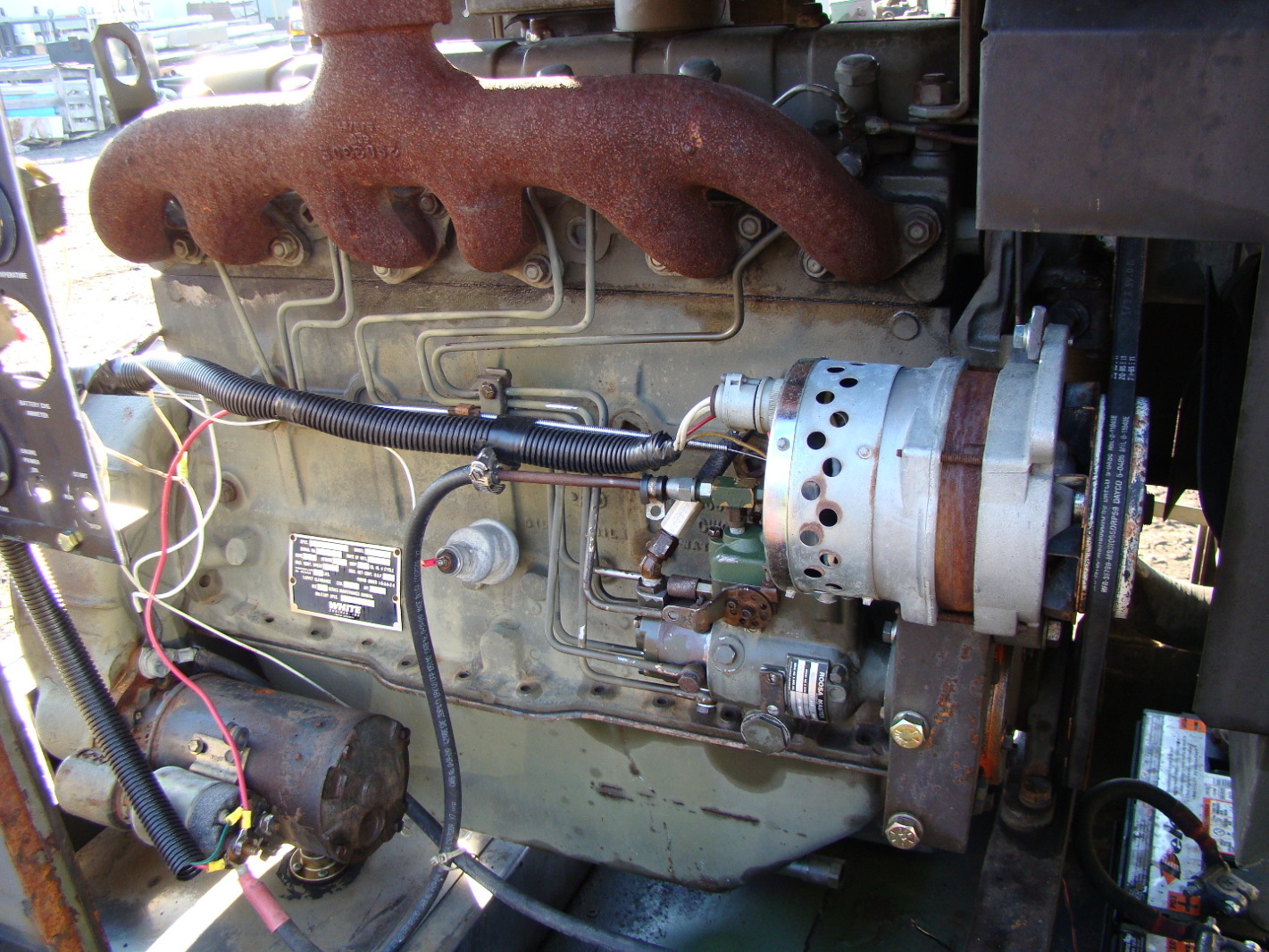 Hercules White Engines 63 HP 6 CYL Diesel Power Unit D298ER | eBay