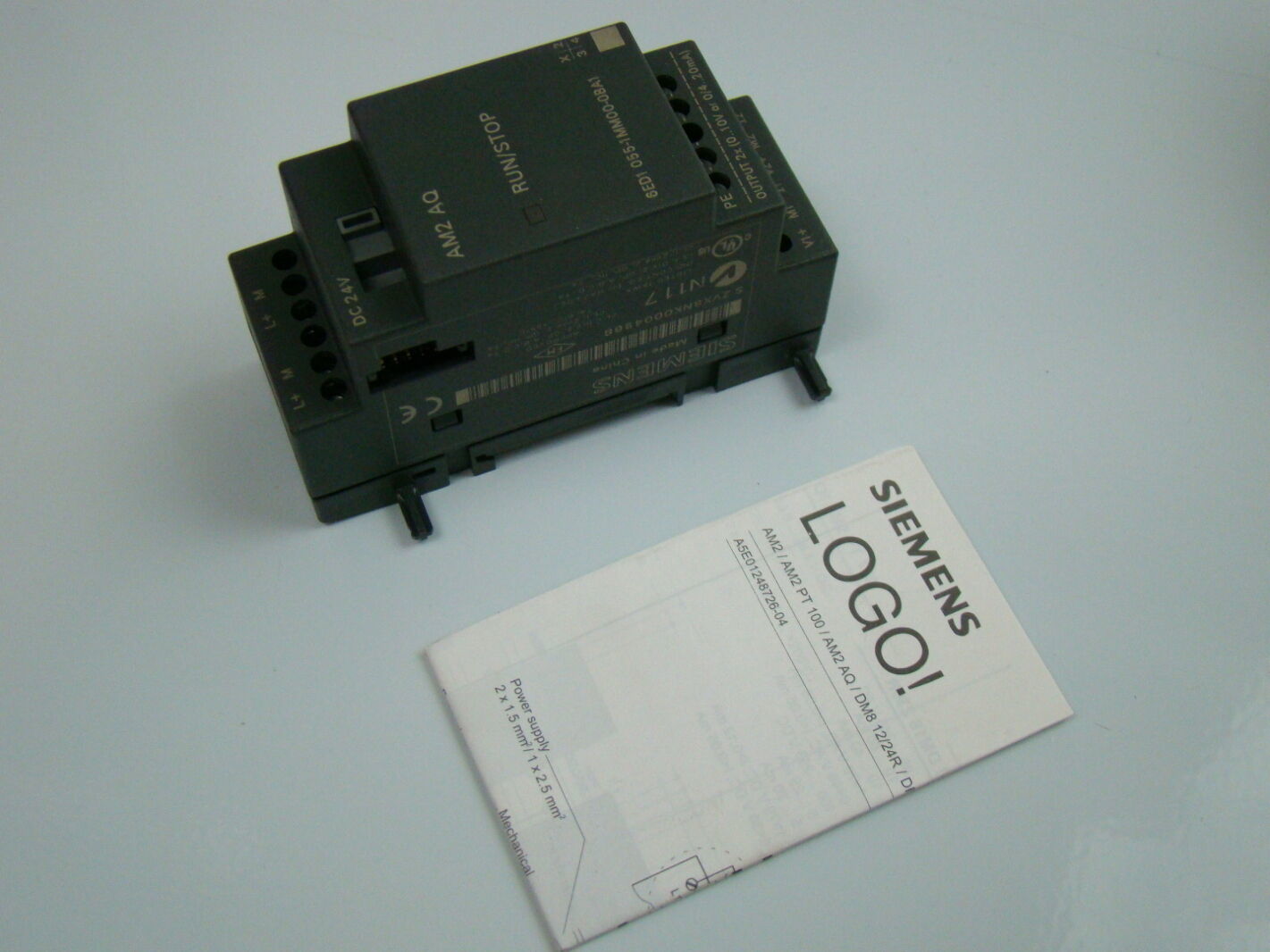 Siemens 24VDC LOGO! Output Module 6ED1-055-1MM00-0BA1 | Joseph Fazzio ...