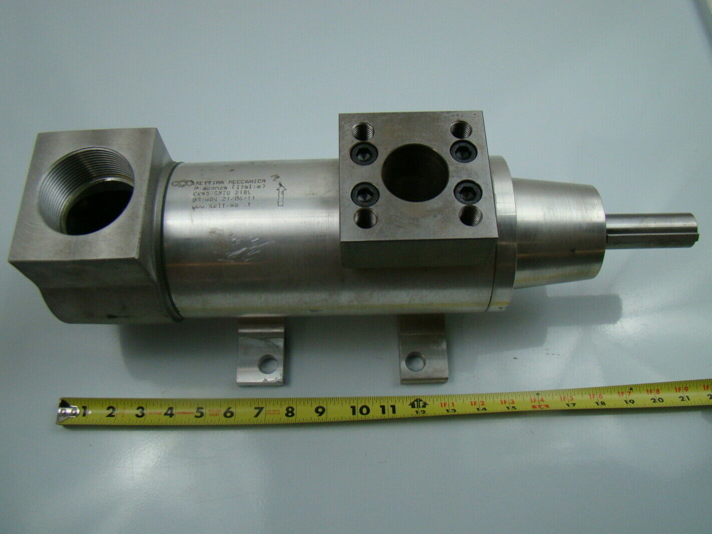 Settima Meccanica Elevator Hydraulic Screw Pump GR 45 SMTU 210L ...