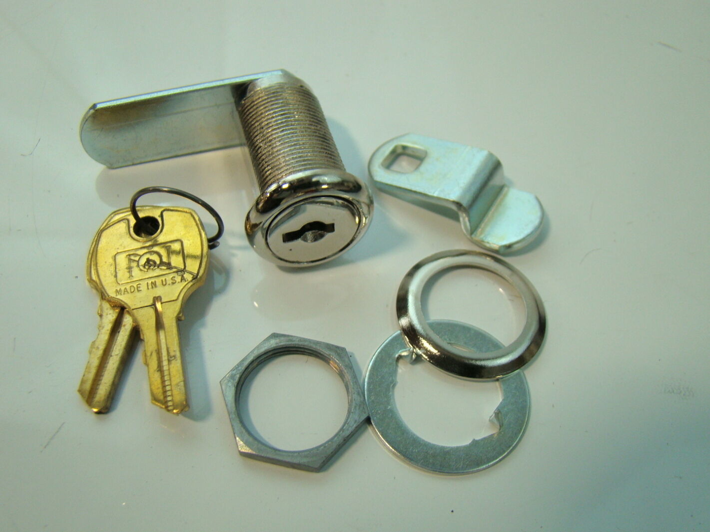 COMPX NATIONAL Nickel Cam Lock 7/8" Cam Length C8053-C642A-14A | Joseph ...