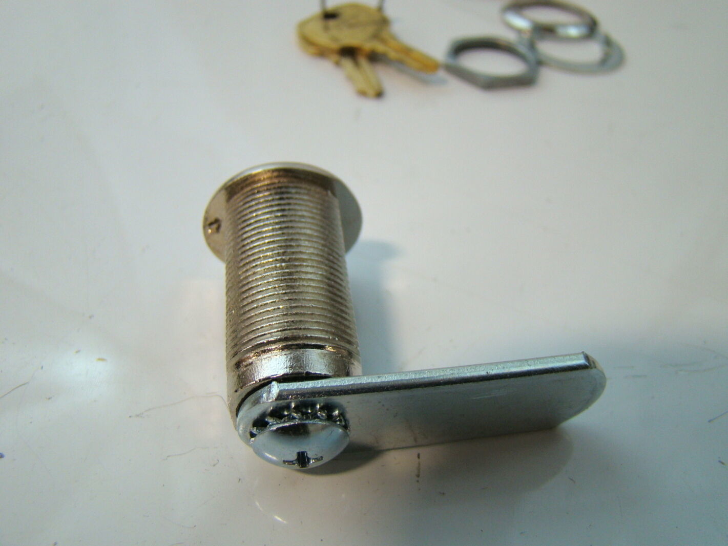 COMPX NATIONAL Nickel Cam Lock 7/8" Cam Length C8053-C642A-14A | Joseph ...