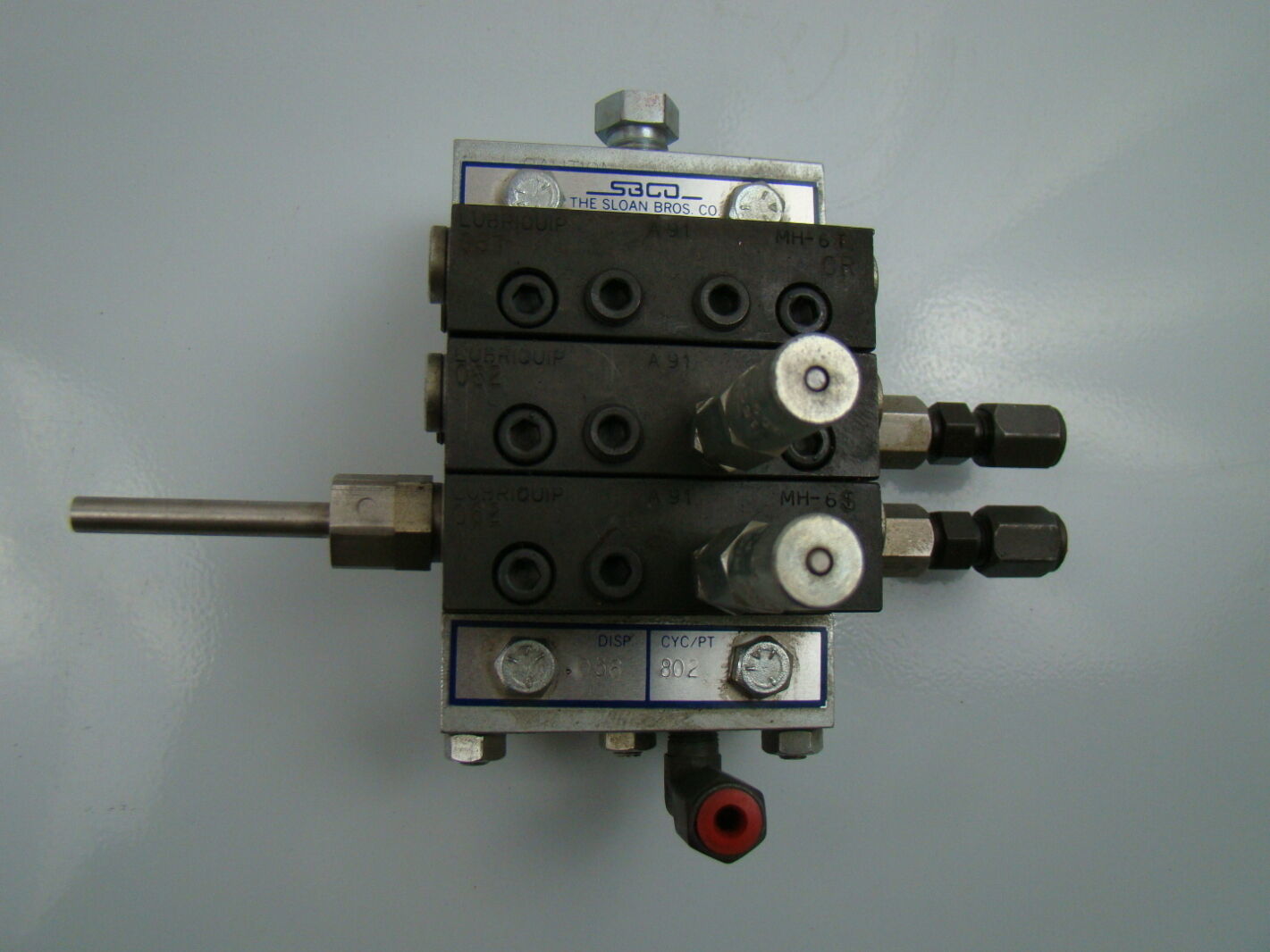 Sloan Brothers MH Divider Block Assembly Bulletin MH-190 | Joseph ...