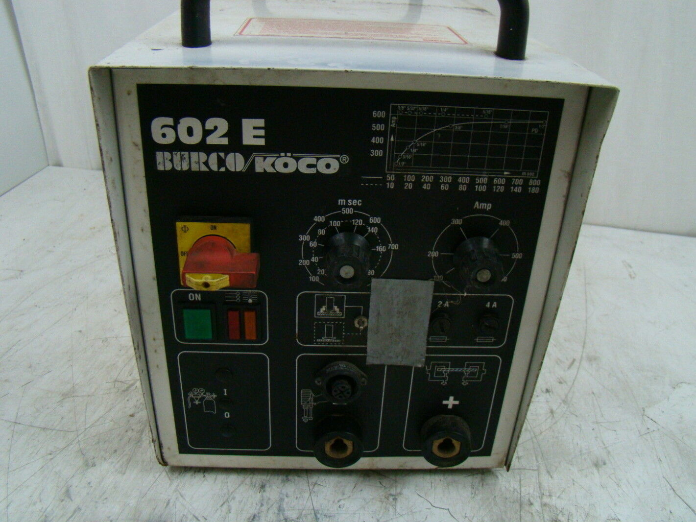 Burco Koco Stud Welder 208/230/460V 3PH Type 602 E | Joseph Fazzio ...