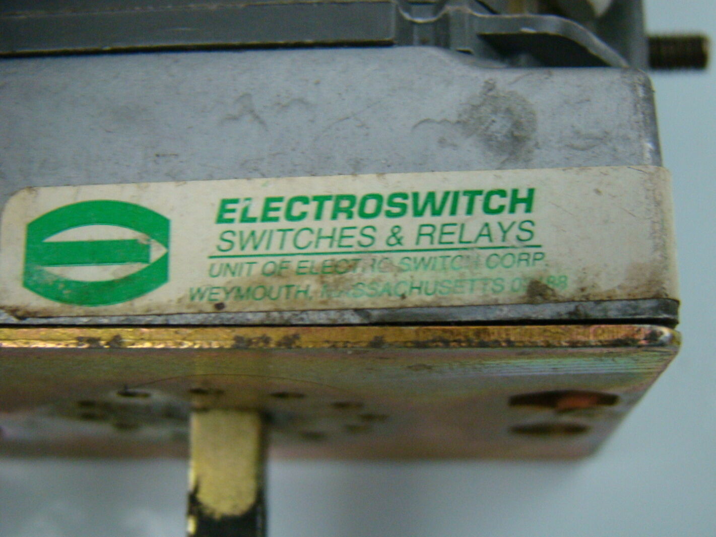 Electroswitch Type W-2 Rotary Switch 505A603601 | Joseph Fazzio ...