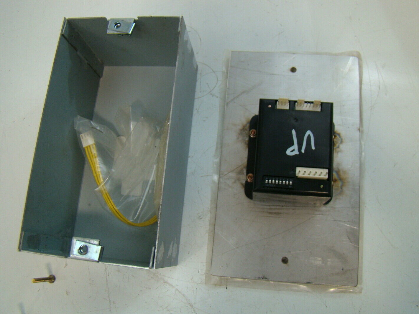 Elevator Hall Station Arrow Button Stainless Front Panel Gold Mirror ...